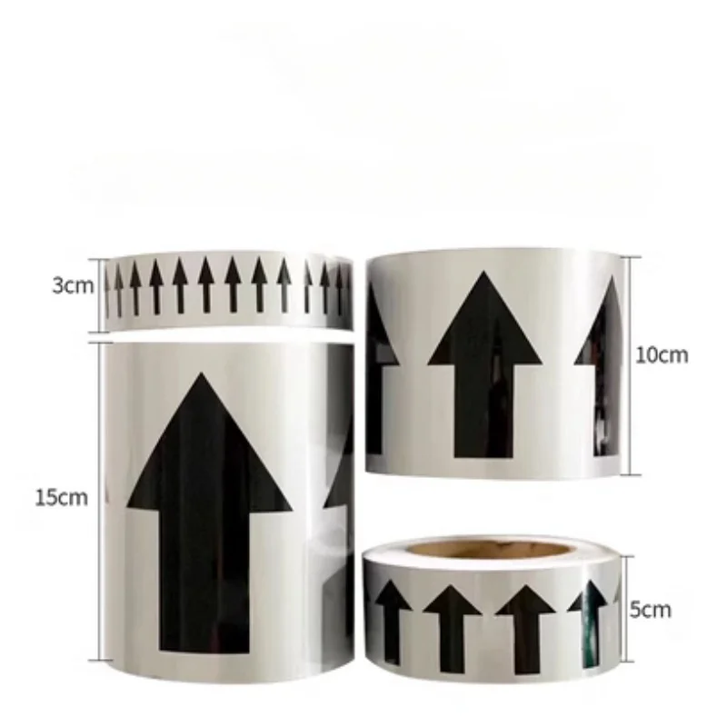 TIANJIUSHUN Pipe Arrow Marking Labels - Durable & Customizable