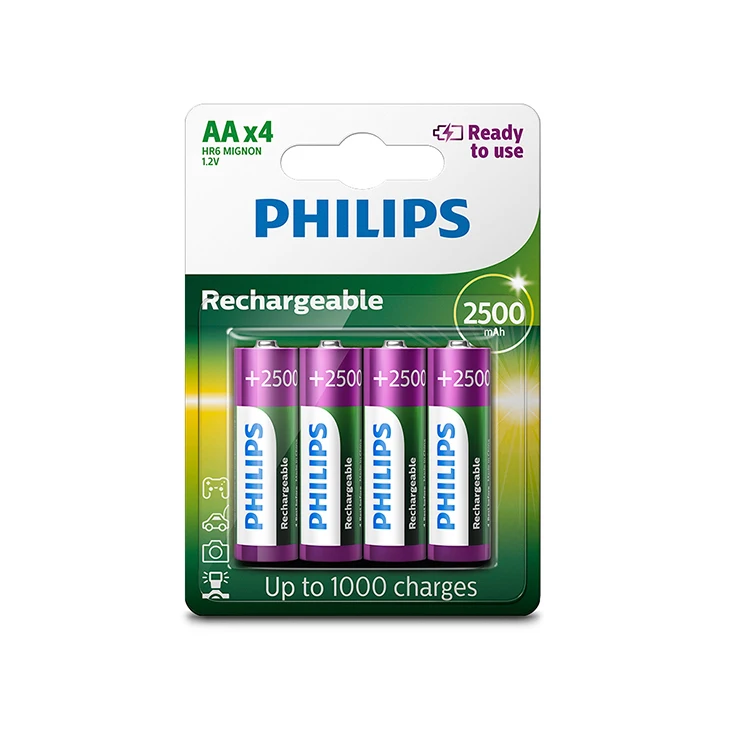 Philips High Quality Rechargeable Batteries Rechargeable Aaa Battery 1 ...