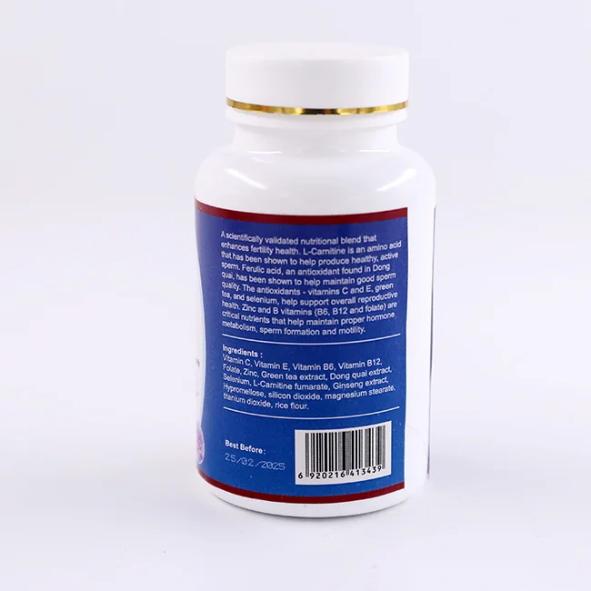 Male Fertility Tablets Enhance Sperm Quality And Quantity