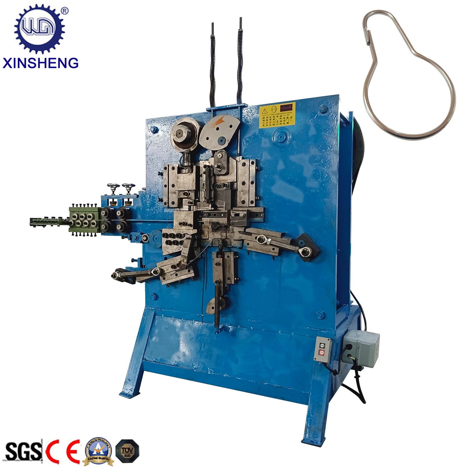 Gourd Button Type Packaging Buckle Making Machine - Buy Wire Forming ...