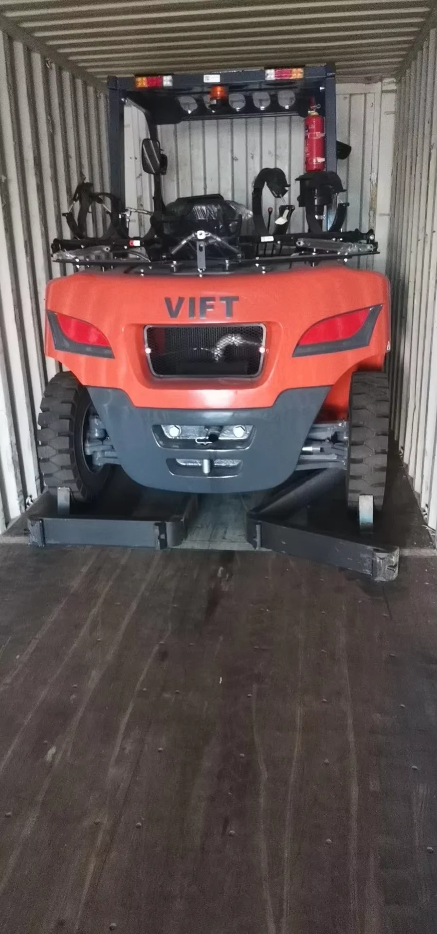 Shanghai VIFT Machinery Concrete Mixer Truck Integral Frame Chassis ...