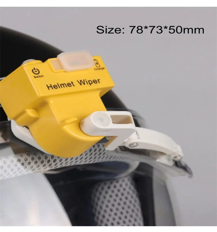 Universal Mini Electric Wipers For Motorcycle Helmet Compatible ...