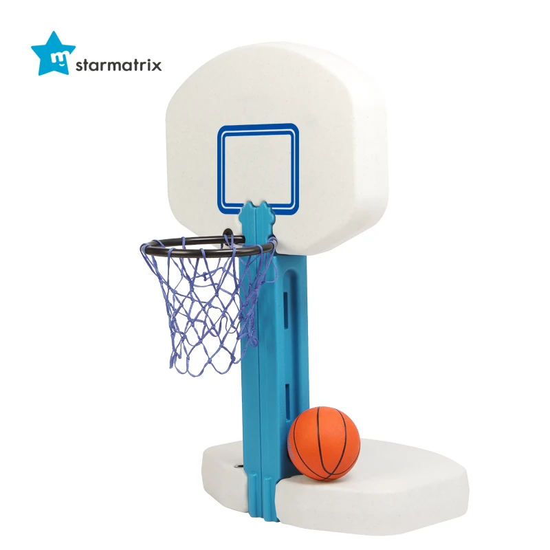 STARMATRIX inground pool basketball hoop pool play pvc mini basketball ...