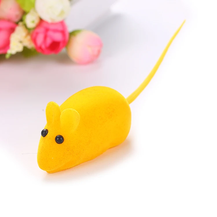Funny Squeaky Mouse Toy for Cats - Silicat Pet Products