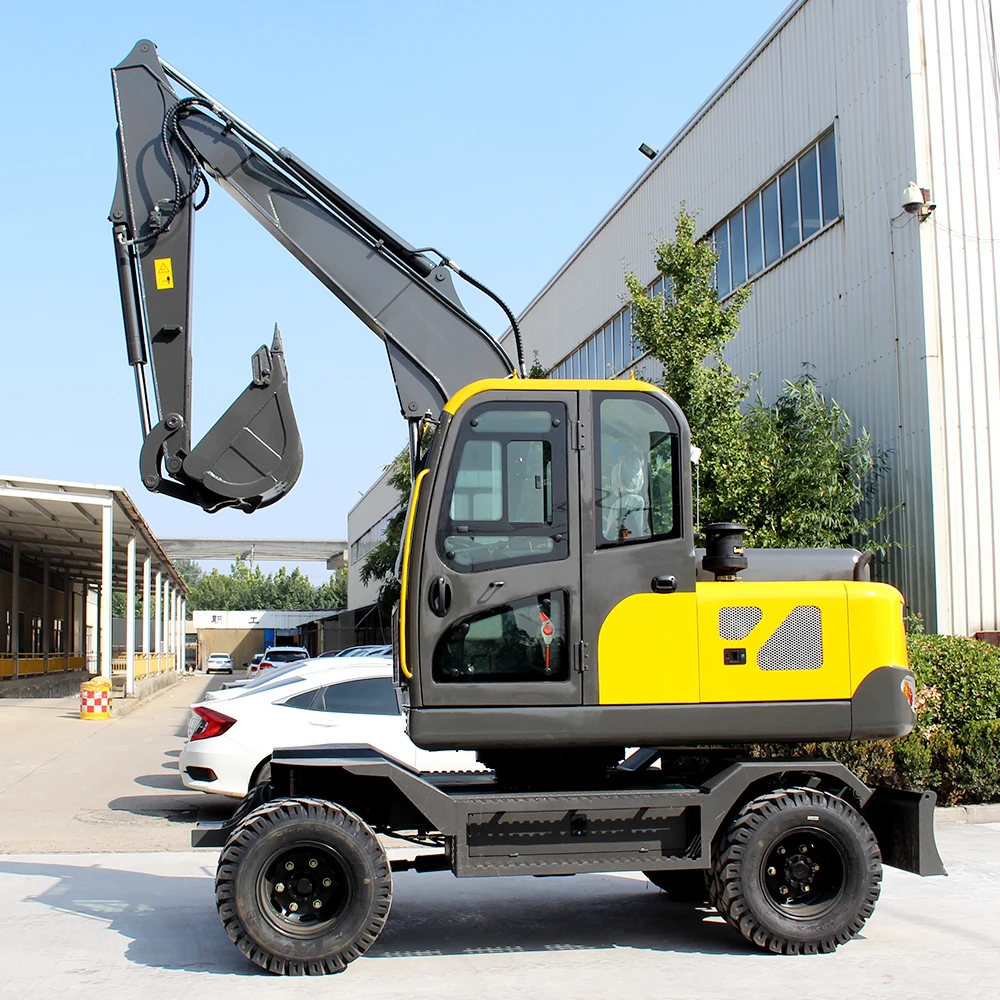 8 Ton Hydraulic Excavator - High Load Moment & Video Inspection