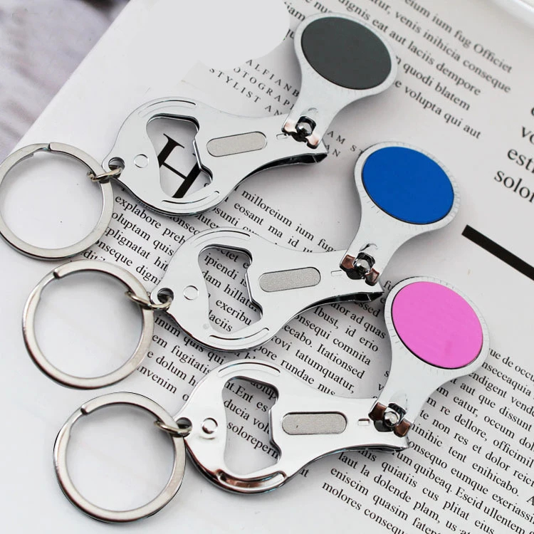 Souvenir Nail Clipper Keychain Stainless Steel Custom Promotion Tourist ...