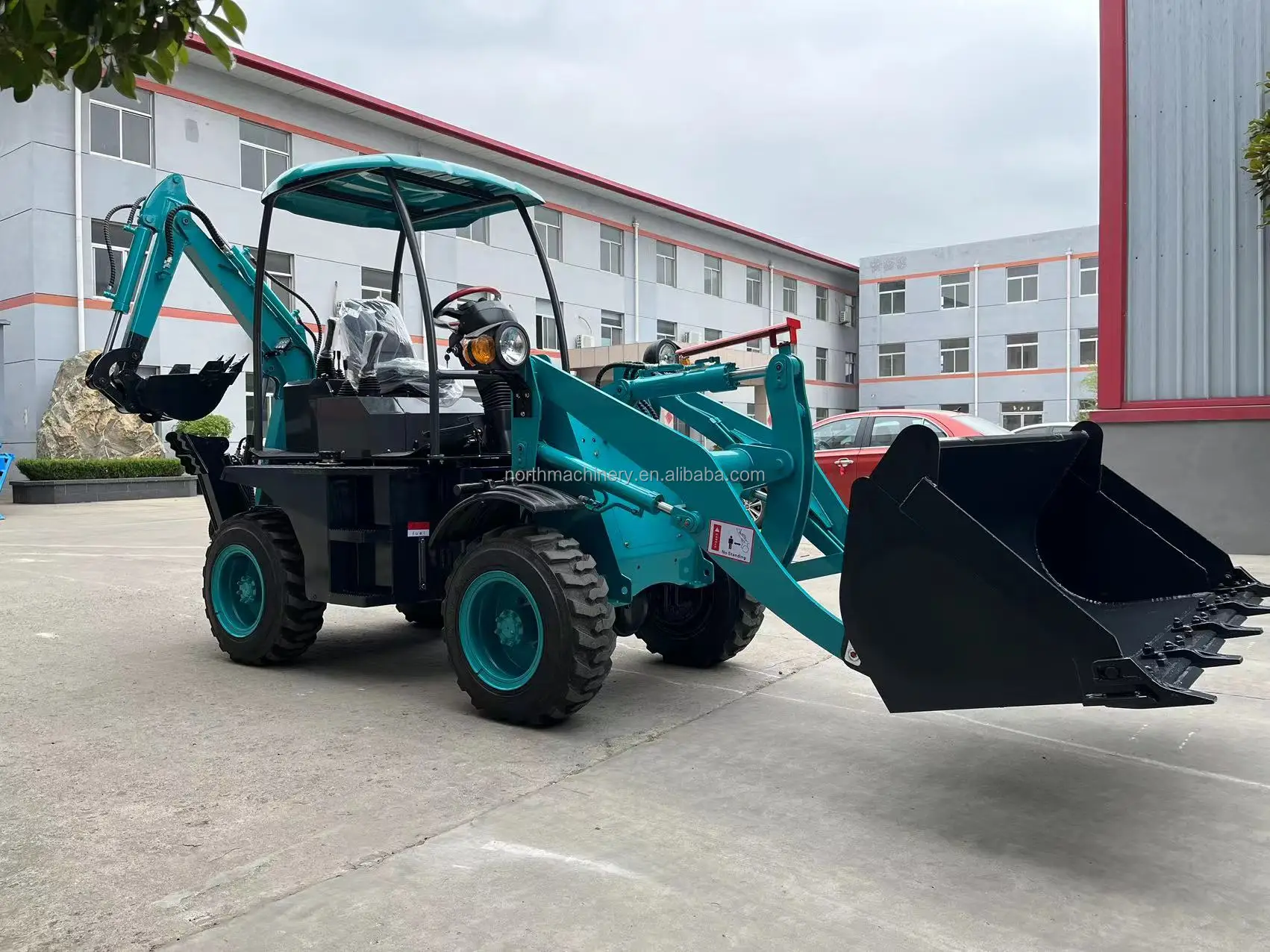 High Quality Earth Moving Machine - Backhoe Loader HT10-50