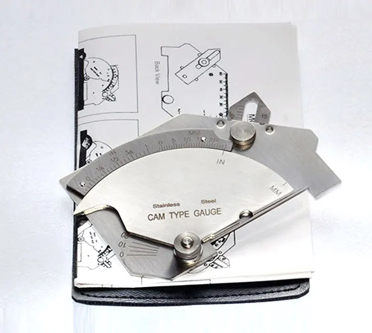 Cam Bridge Gauge MG-8 Stainless Steel Fillet Weld Gauge - Cam-Type ...