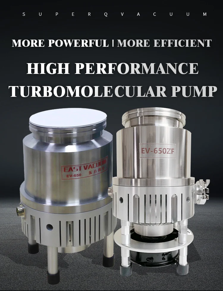 EV650Z Turbo Molecular Pump - Ultra High Vacuum Performance