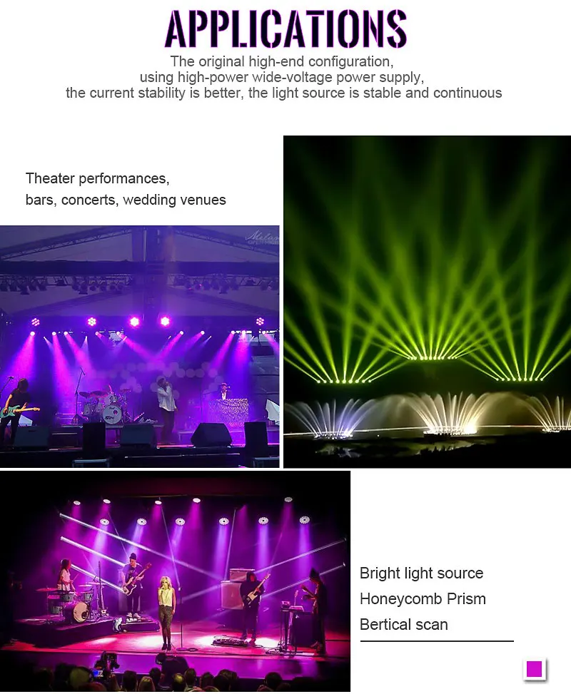 Stage Lighting 3 In 1 Par 18 Disco Party Club Bar Dj Show Parled 18x18 ...