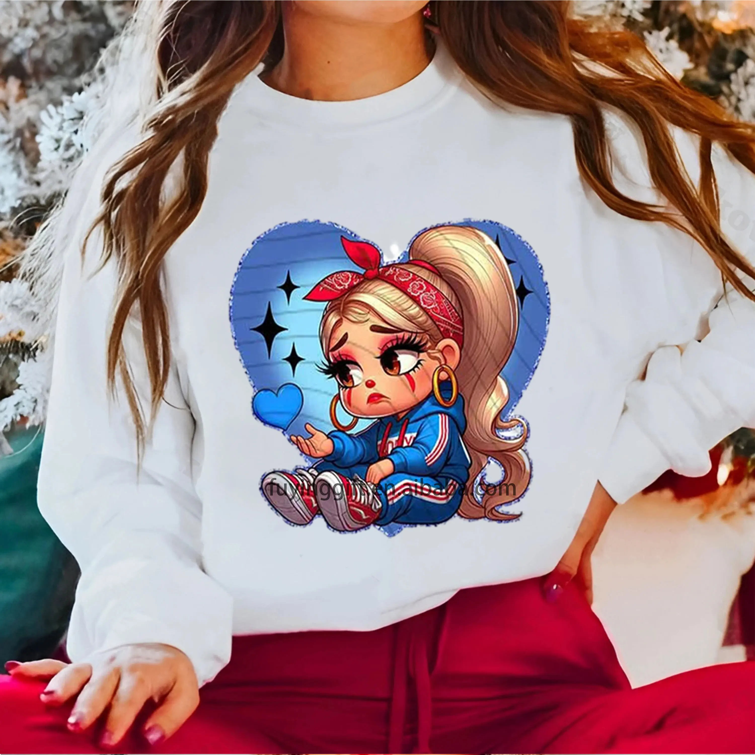 Custom Cute Chicano Cholo Cholas DTF Stickers for T-shirts