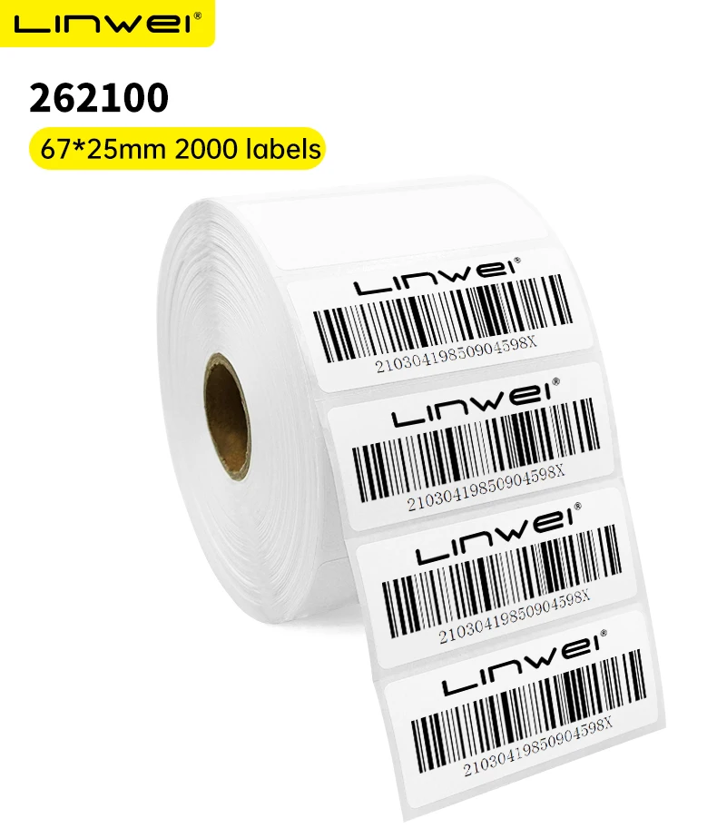 50x Zebra 262100 Labels 2.625" X 1" Custom Self-adhesive Thermal Multi ...