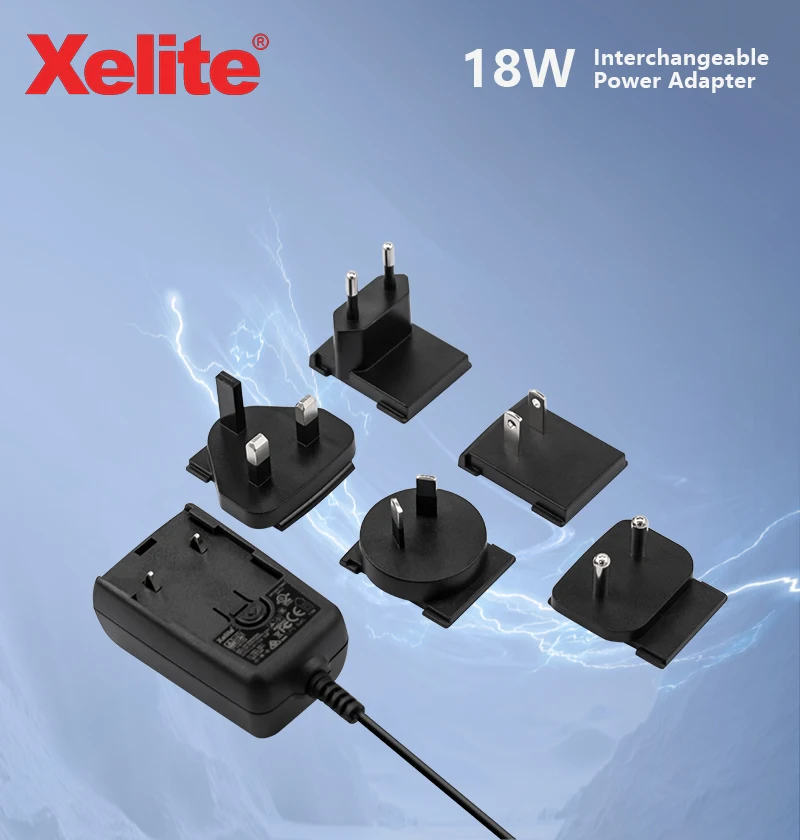 Universal Interchangeable AC/DC Plug Adapter - Factory Direct for Multi ...