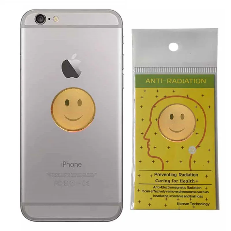24K Gold Shield Anti-Radiation Negative Ion Quantum Energy EMF Stickers ...