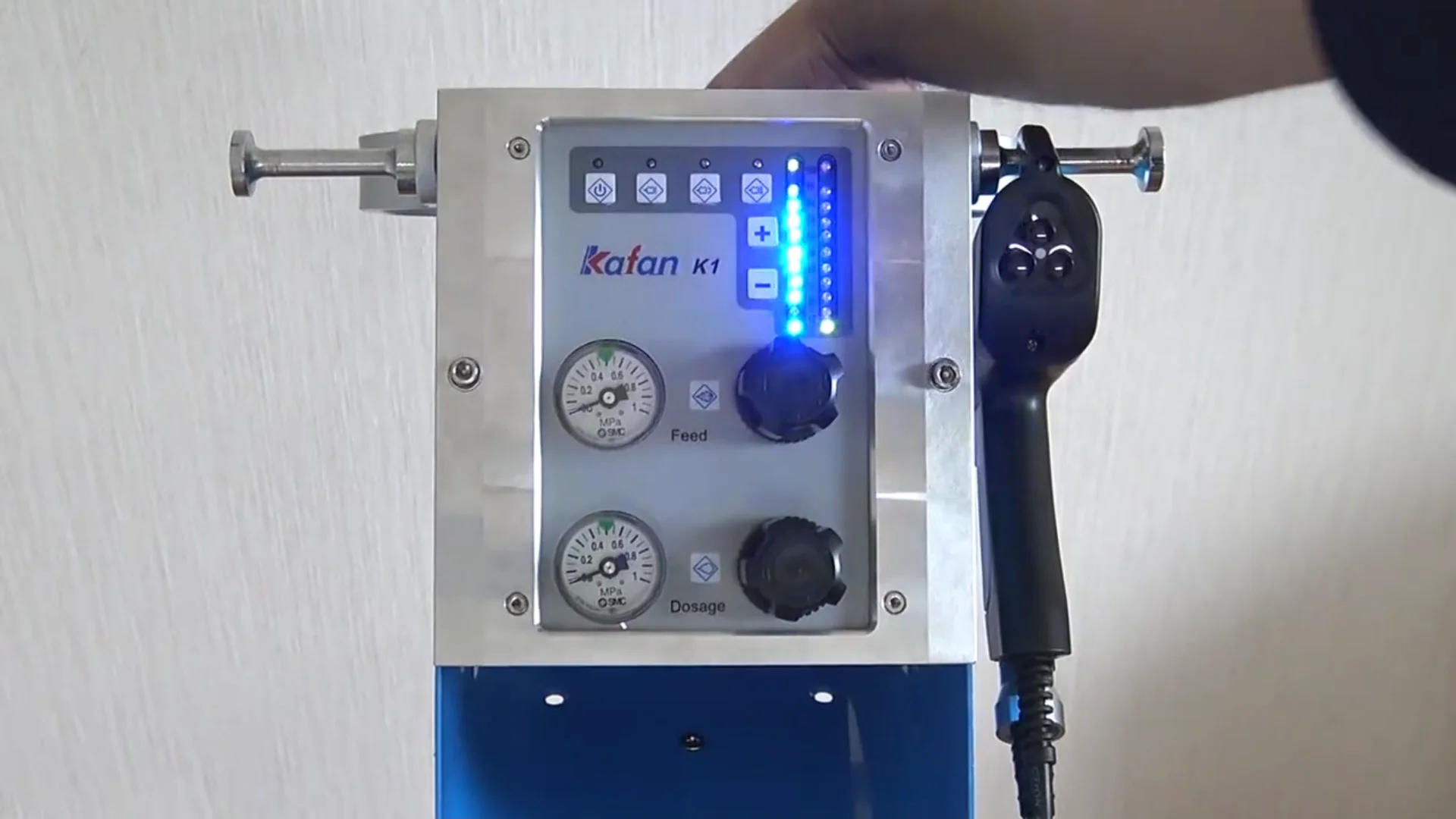 Small Portable Electrostatic Paint Spray Gun Powder Coating Machine ...