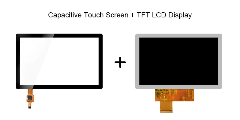 IPS Full View 5-Inch 800*480 RGB LCD Display Capacitive Touch Screen ...