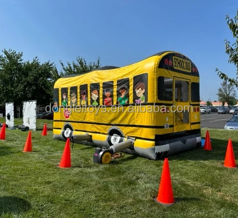 Magical School Bus Bounce House - Fun & Easy Setup