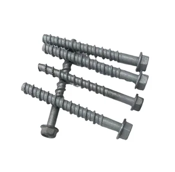 Hex Flange Head Concrete Screw Masonry Bolt Cement Anchor - Buy Masonry ...