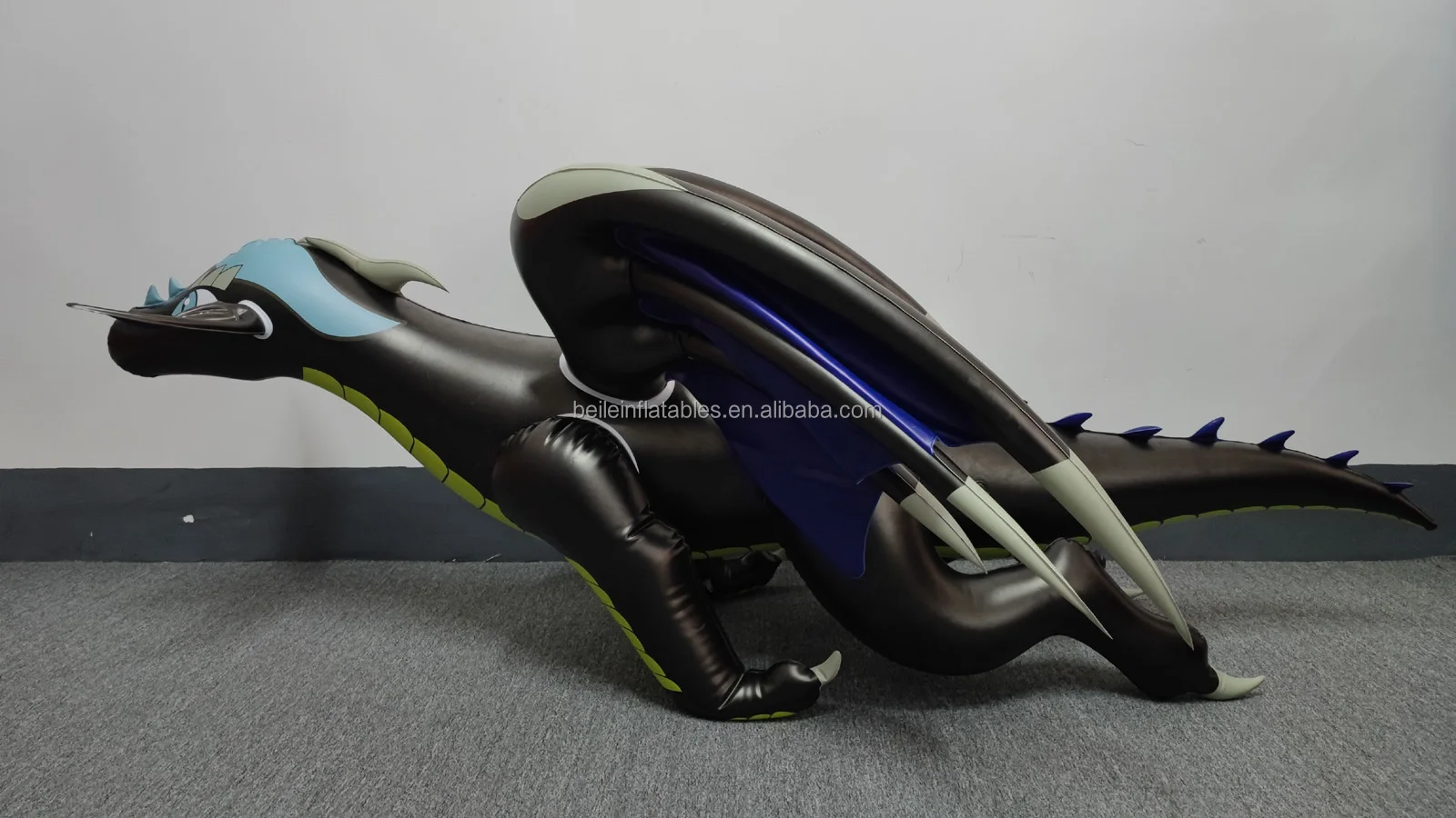 BeiLe Customized New Inflatable Black Flying Dragon for Advertising ...