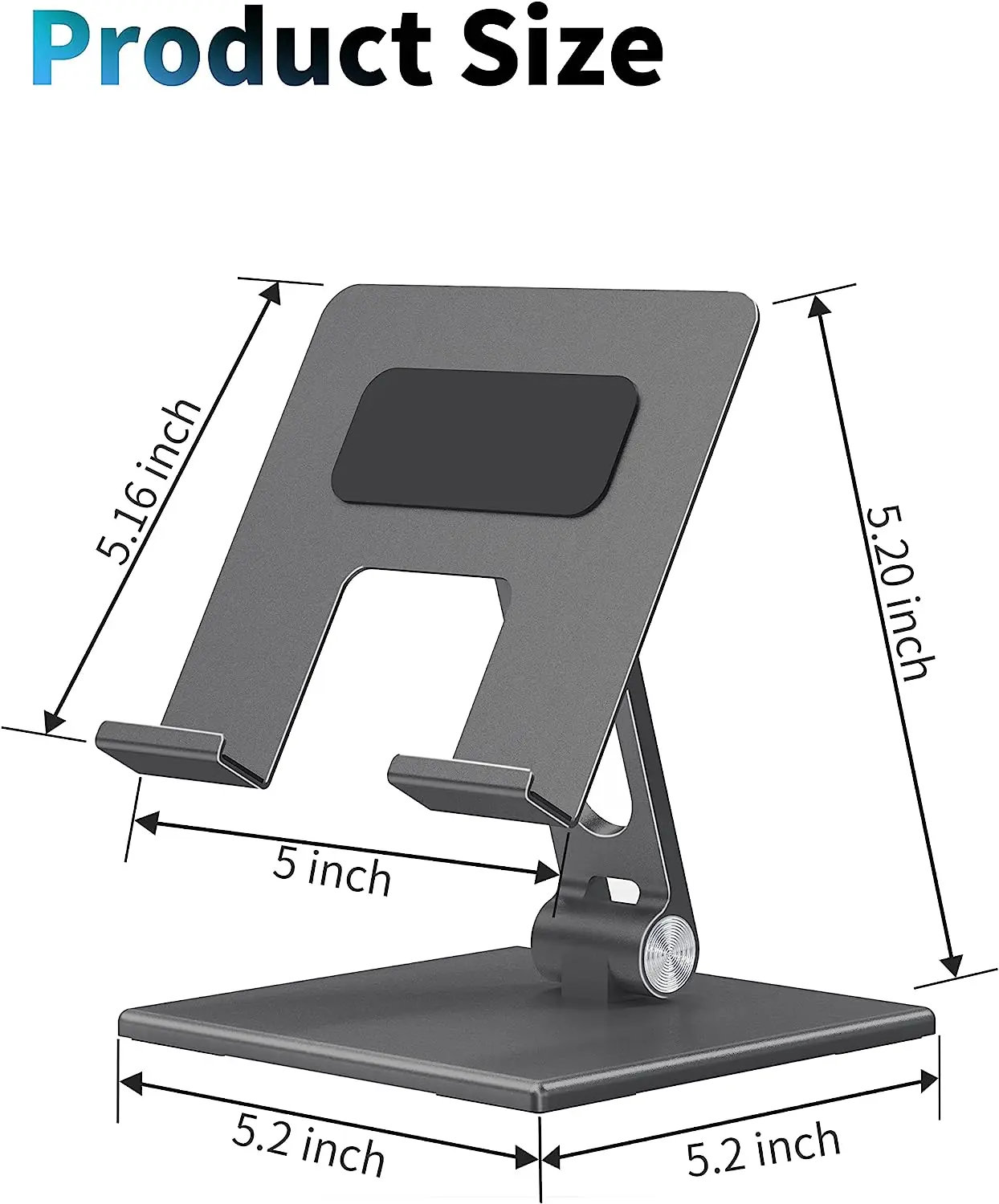 Universal Tablet Stand Holder With Heavy And Thickened Metal Base For ...