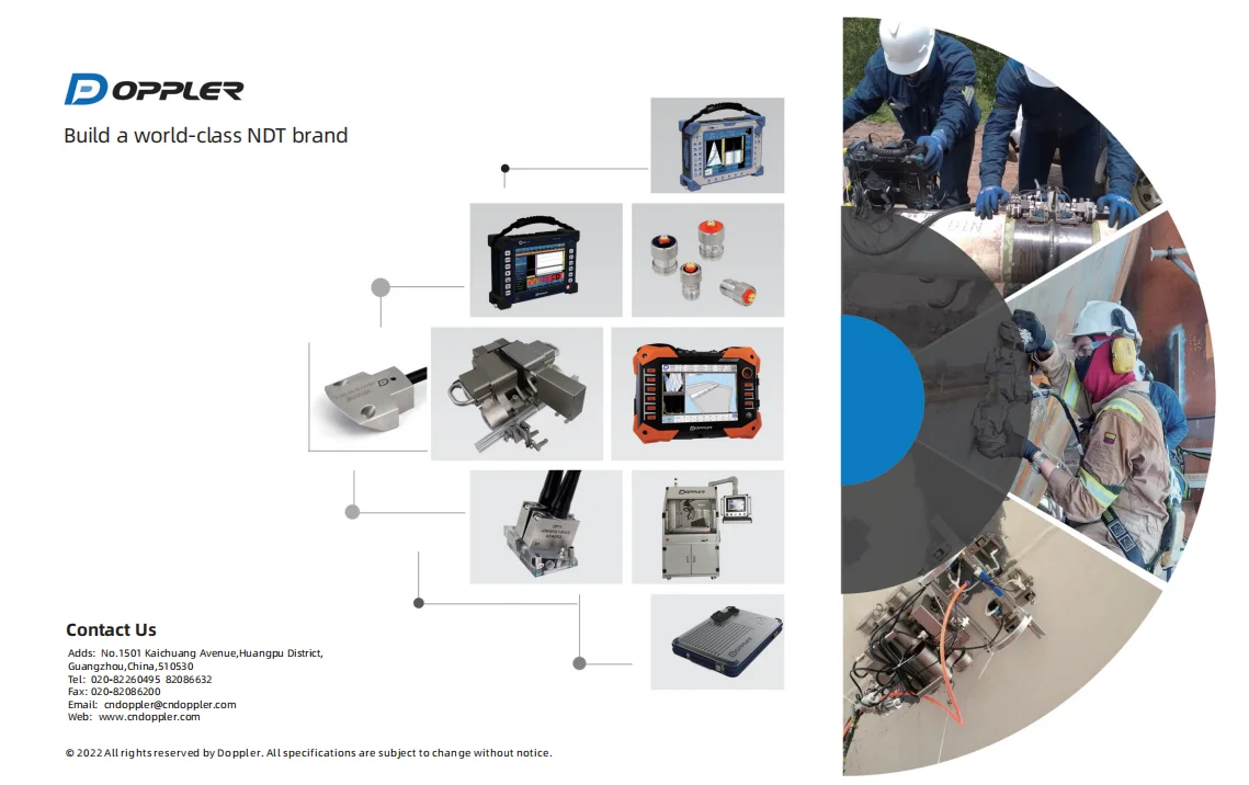 Doppler Flexscan 32/64 PR: Portable Phased Array Ultrasonic Flaw ...