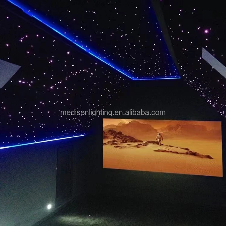 Finished 16W Fiber Optic Star Ceiling Kit - PMMA Star Panels for Home ...