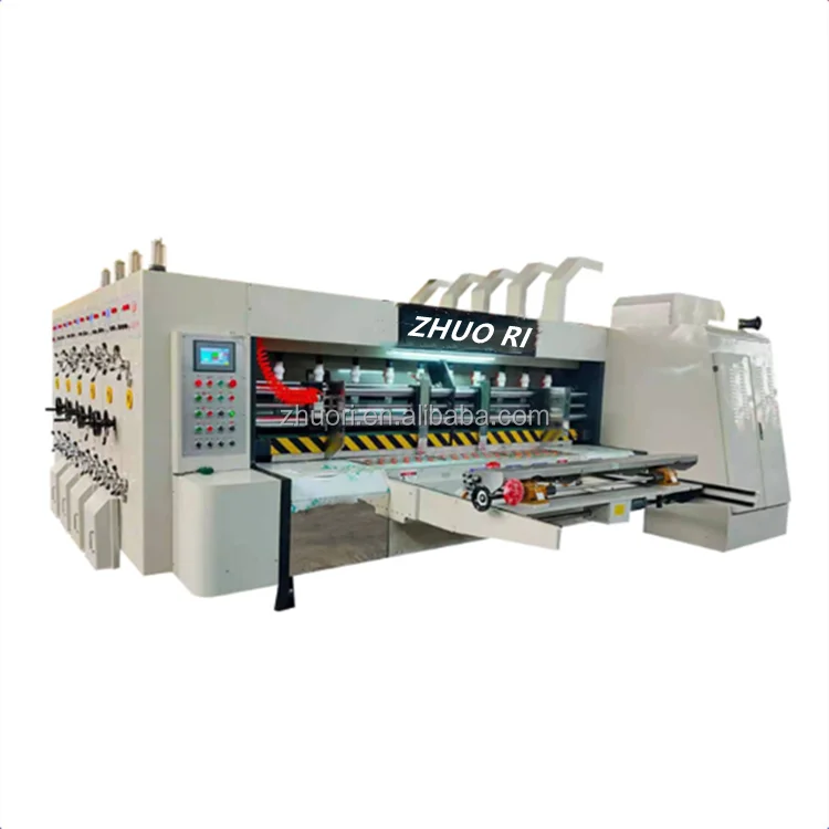 Carton Print Machine Corrugated Cardboard Paperboard Printer Slotter ...