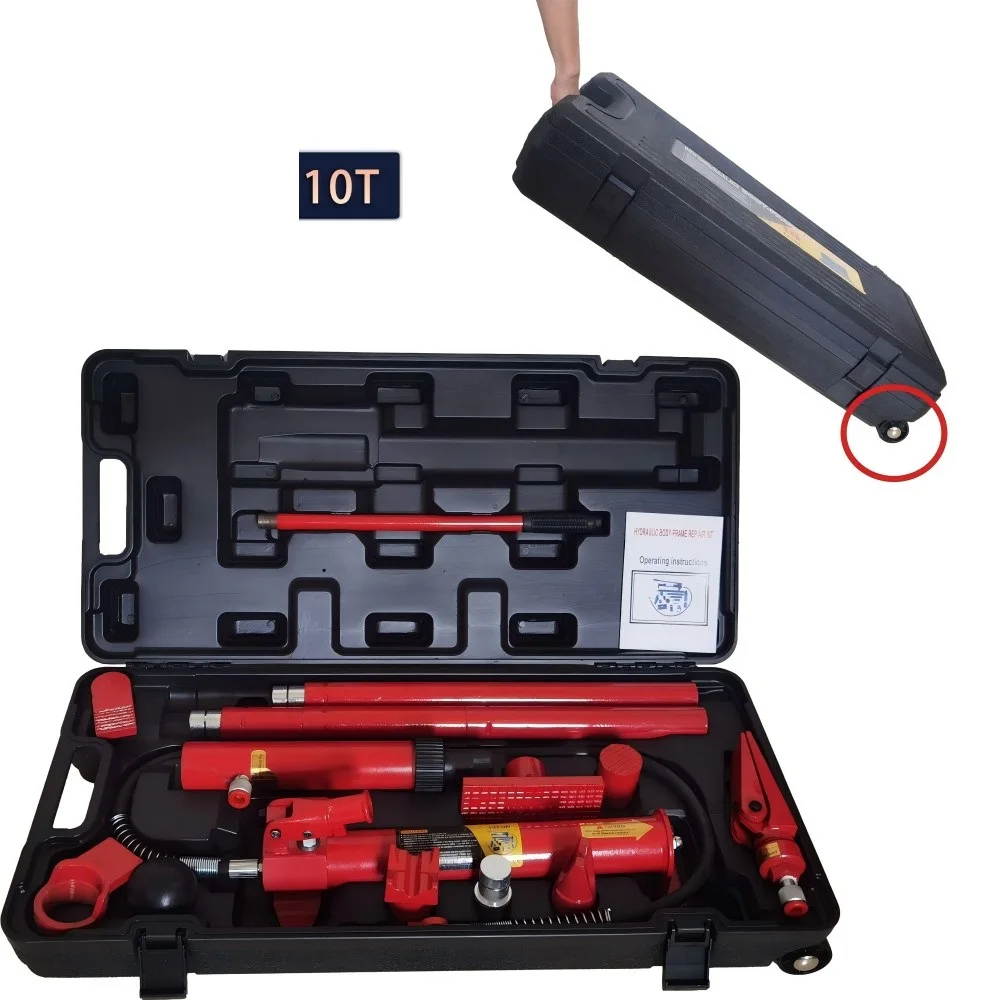 10ton Hydraulic Porta Power Jack Car Body Frame Jack Repair Kit ...
