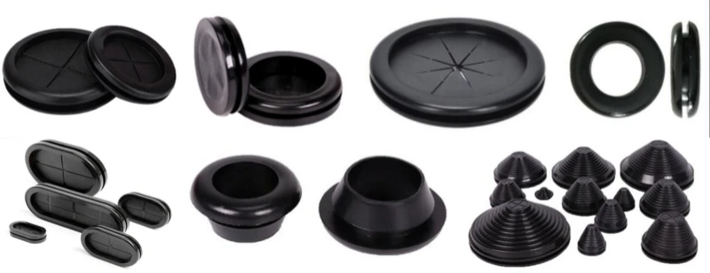 Manufacturer Fire Resistant Silicone Grommet Rubber Grommets for Round ...