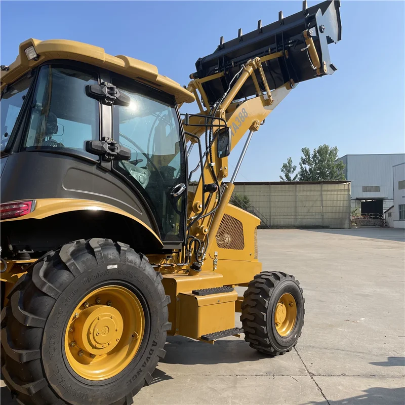 High Performance New Backhoe Loader Model 388 From Bachoe Wheel Loader ...