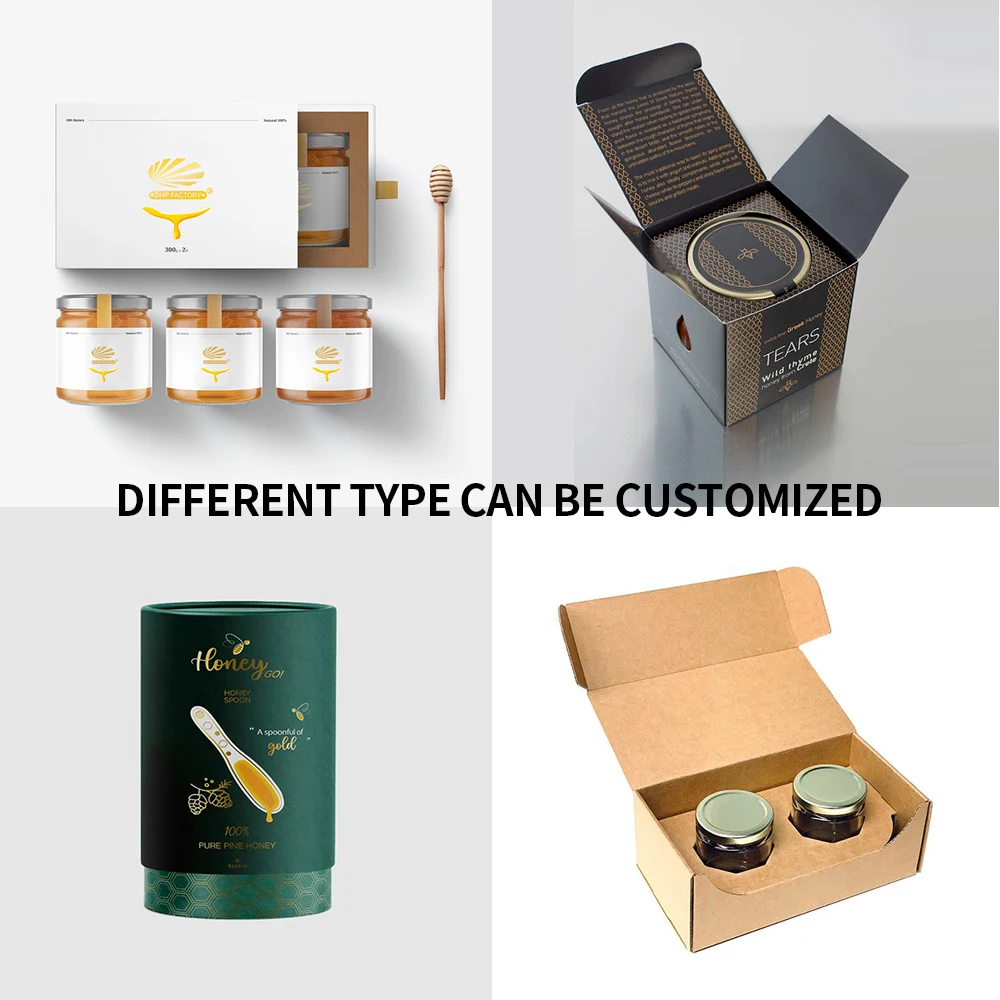 Elegant Black Shaped Package - Rigid Cardboard Gift Box