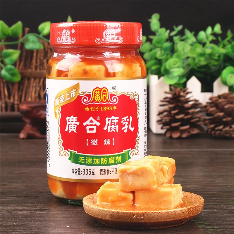 335g Spicy Fermented Bean Curd Tofu - Exotic Snack