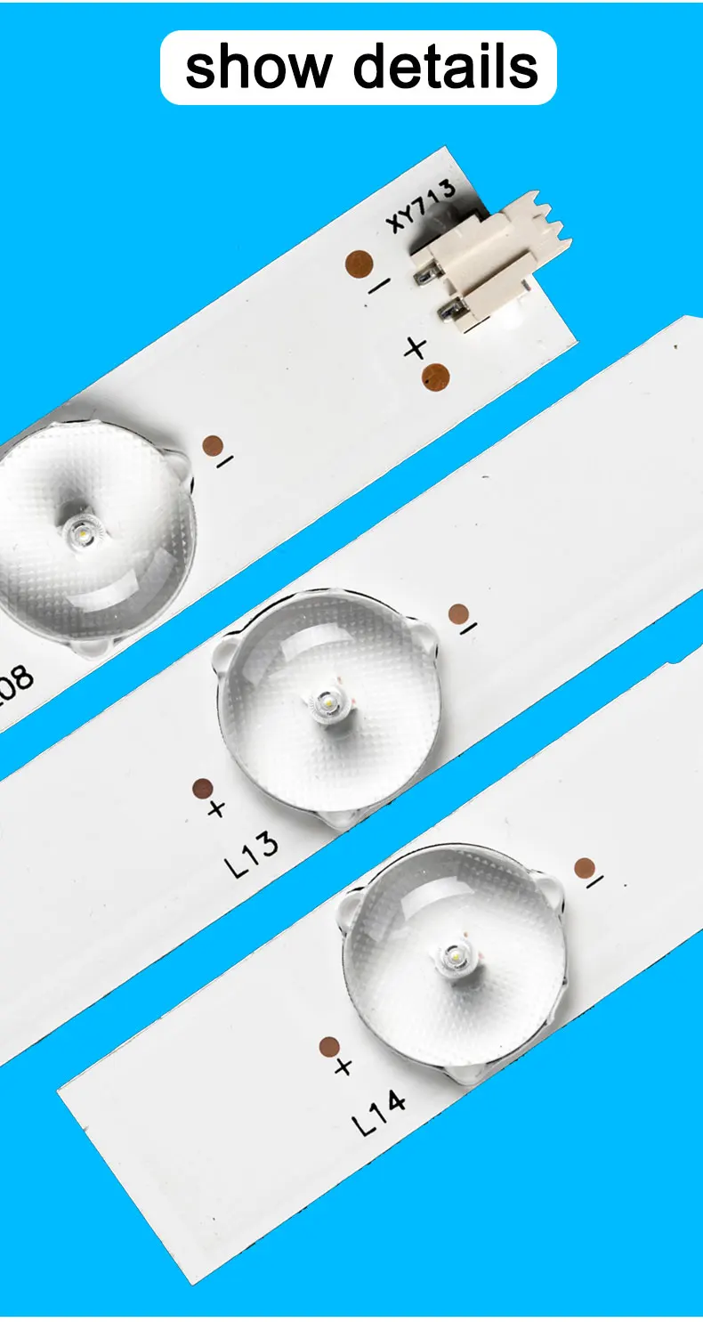 Led Tv Backlights For Tcl 55inch Tv Backlight 501mm 3v 2w Led Backlight ...
