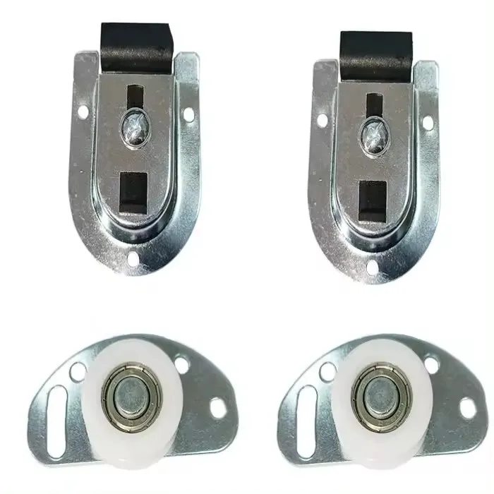 Height adjustable sliding door wheel aluminum rail easy to install ...