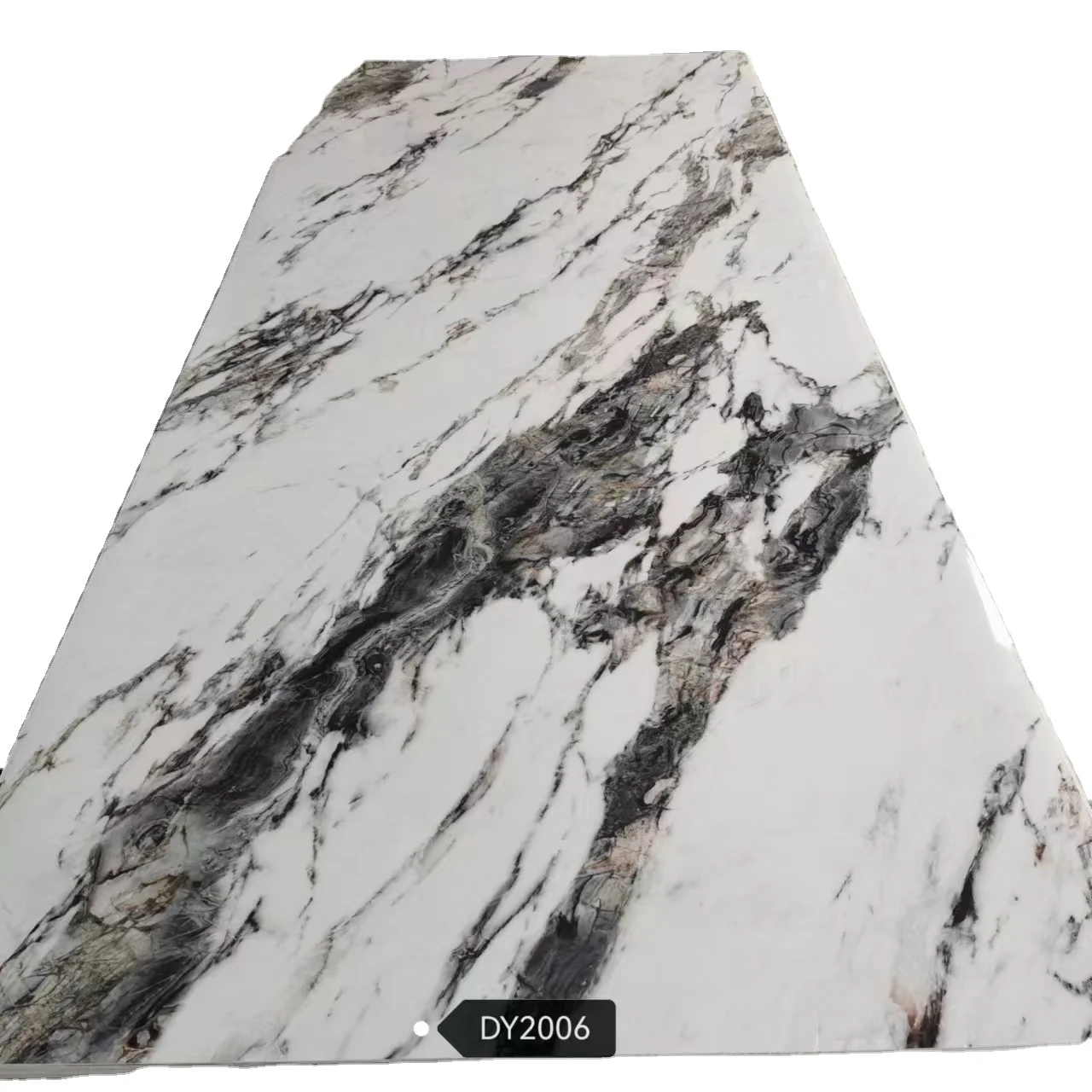PVC UV Hard PVC marble sheet wall panel fireproof color can be ...