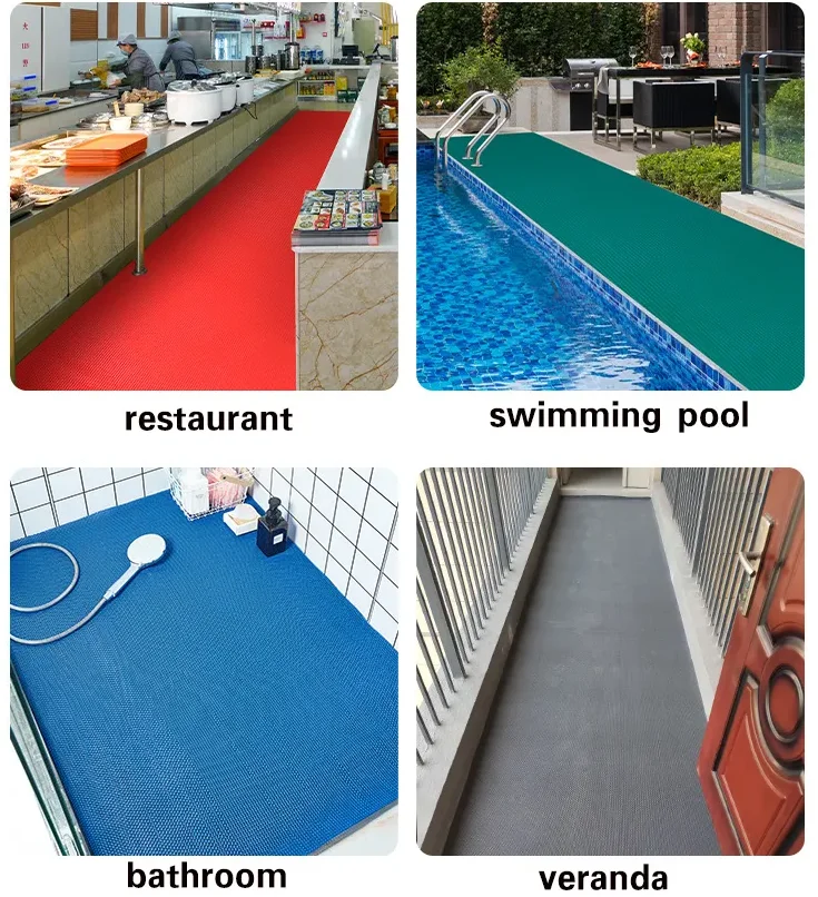 5mm Pvc Swimming Pool Waterproof Anti Slip Floor Mat Hollow S Mat ...