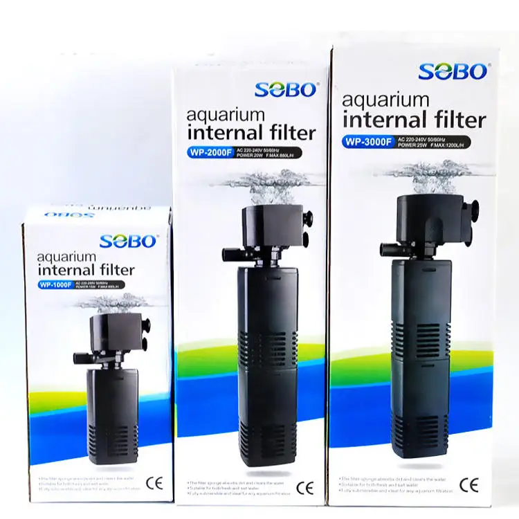Sobo 880l/h 1000l/h 1200l/h Submersible Bio Sponge Fish Tank Aquarium ...