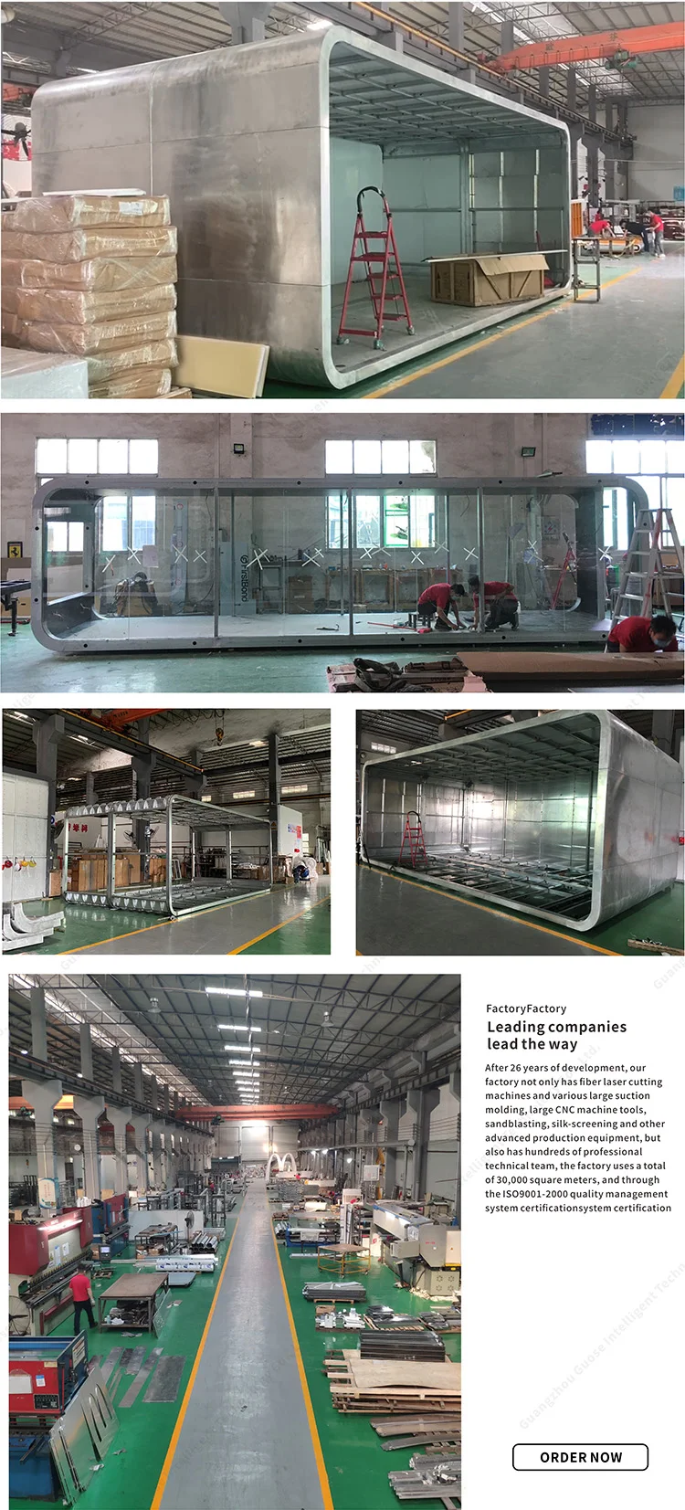 A Mini Office Pod In Backyard Garden Pod Phone Booth Customized Home ...