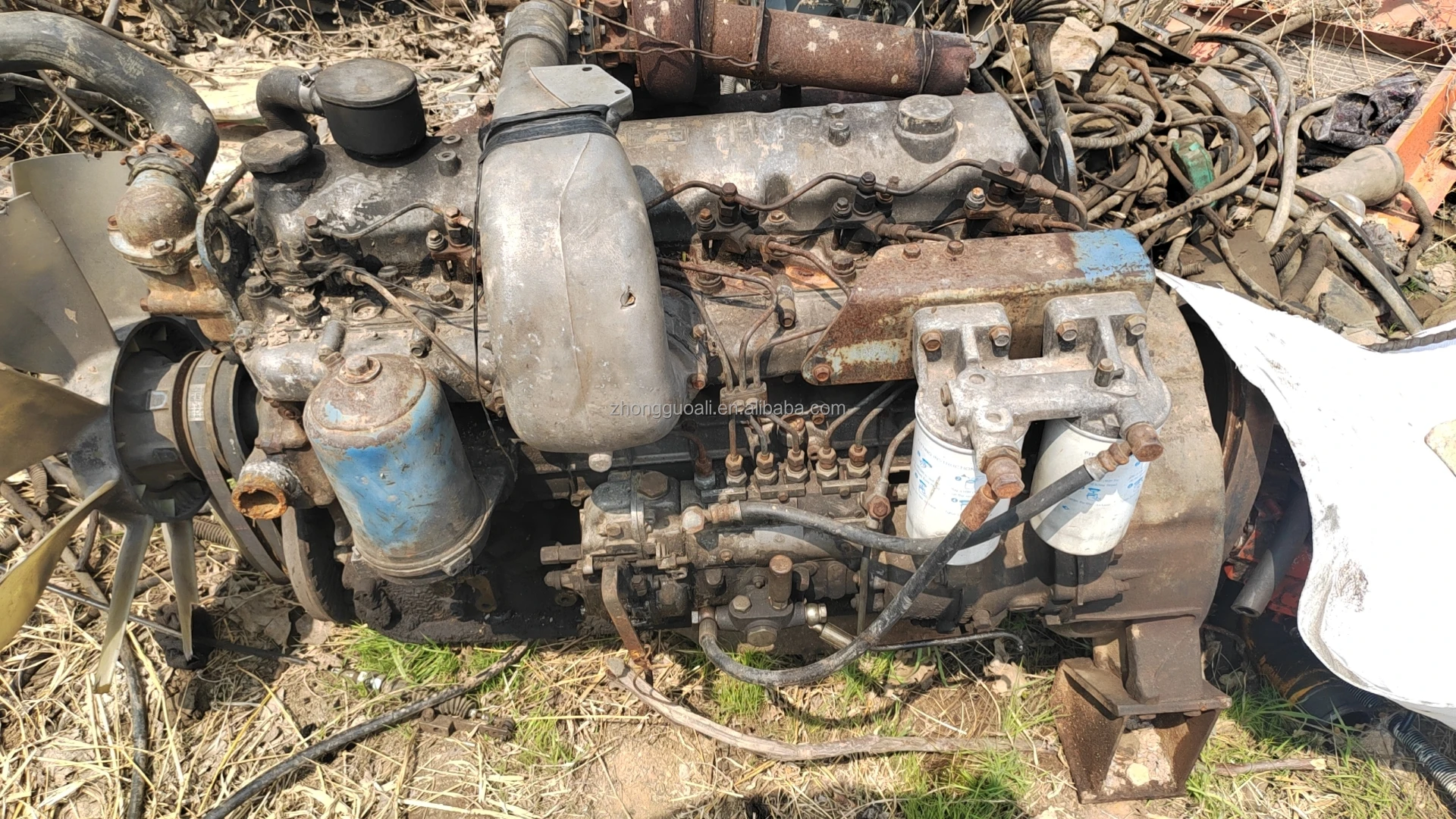 Japan Used Excavator Complete Engine 6d16 Diesel Engine Assy - Buy Used ...