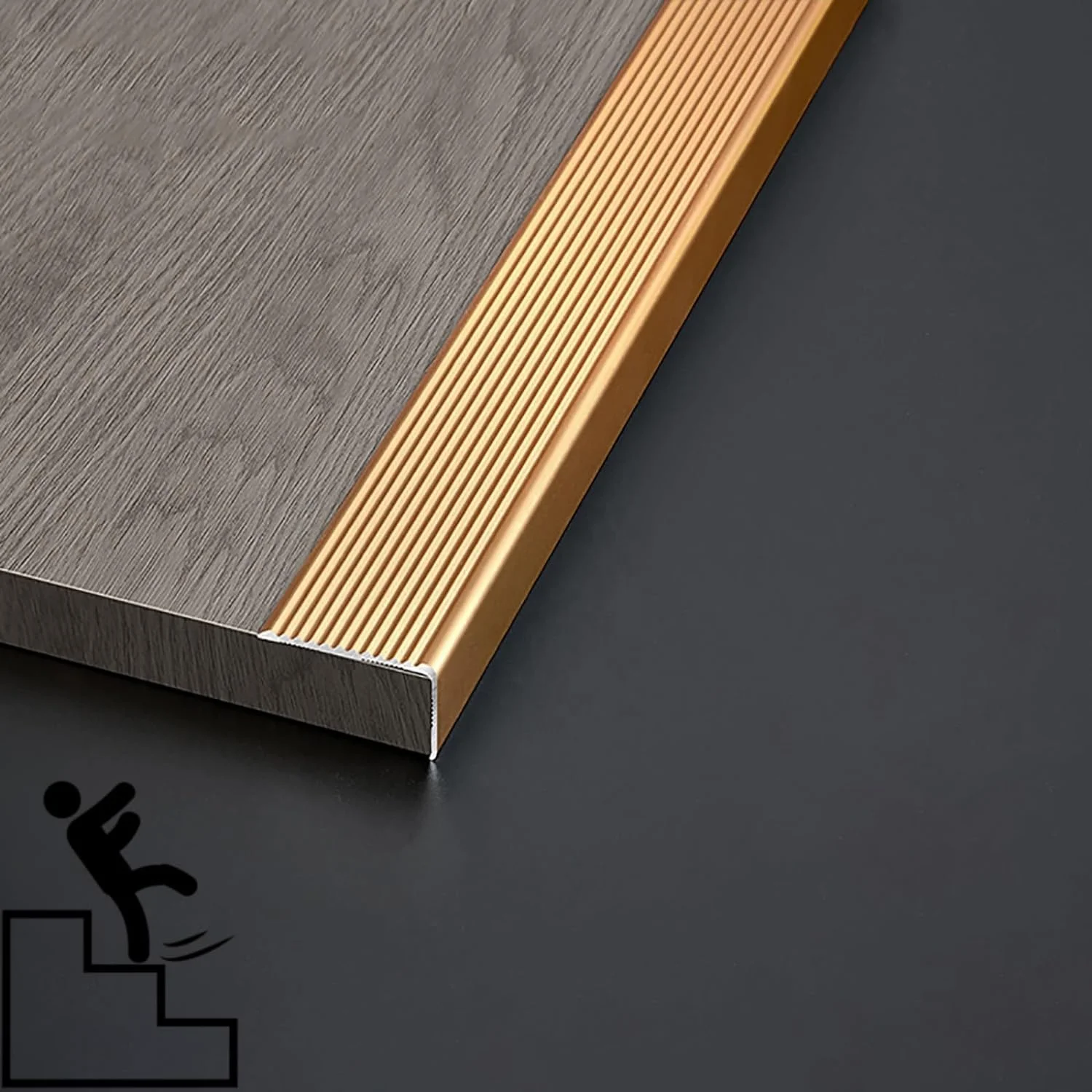 Securun L-shaped Stair Edge Protector Aluminum Alloy Staircase ...