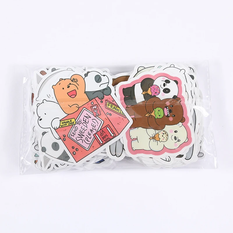 50pcs My Hero Academy Japanese Anime Sticker Packs For Laptop Phone ...
