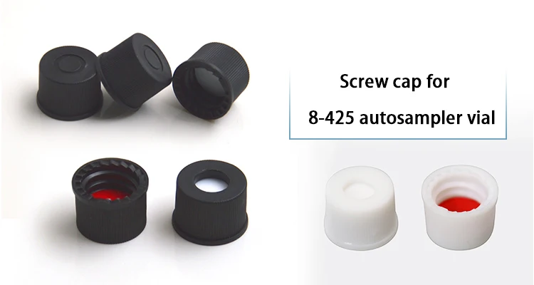 Aijiren V837 Lab 1.5ml Borosilicate Glassware Amber 8-425 Shimadzu Screw Neck Hplc ...