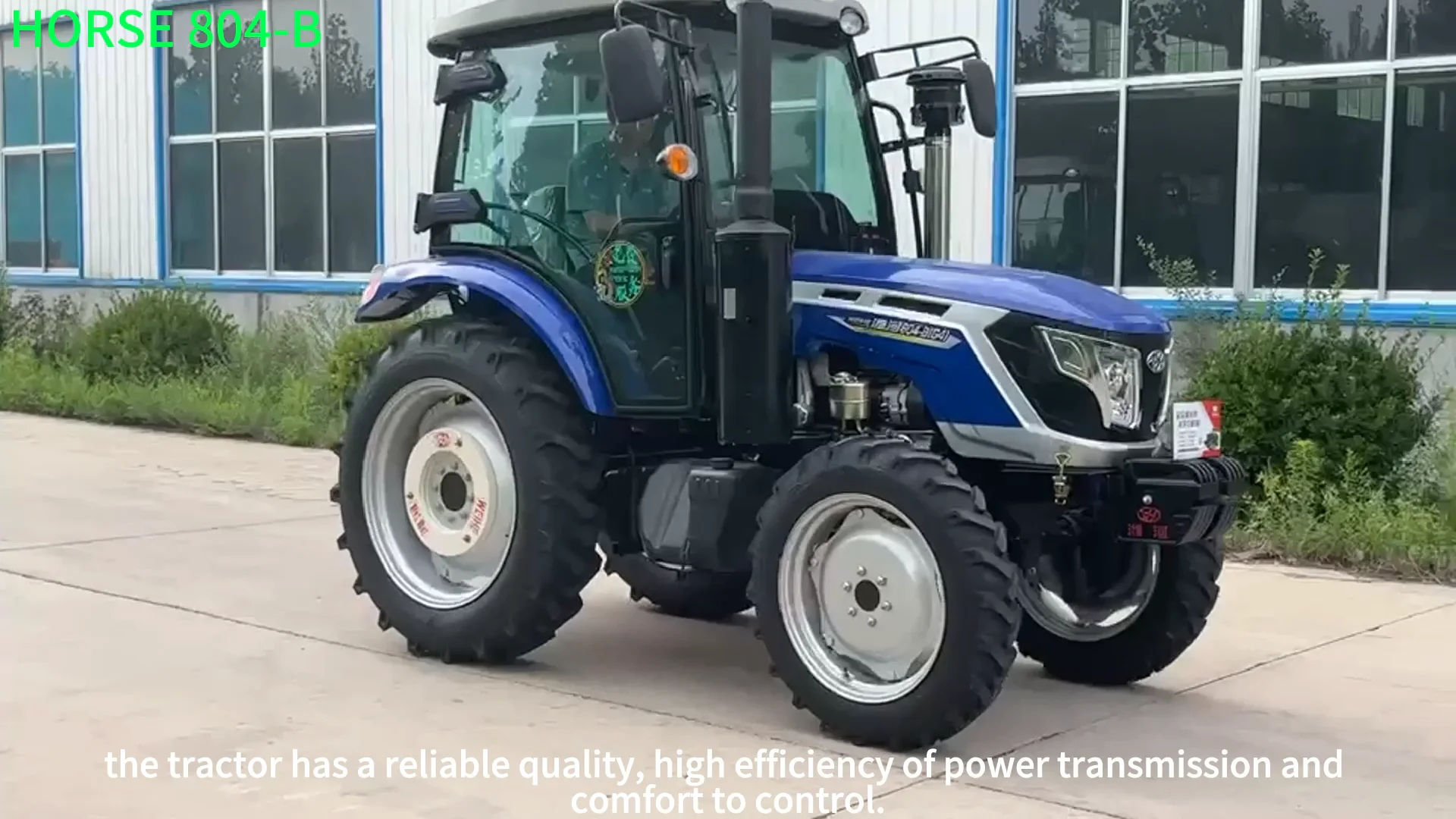 Agricultural Tractor Green Tracteurs Diesels Farm Tractor With Cabin ...