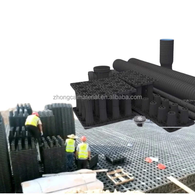 Plastic Rainwater Crate for Stormwater Infiltration and Drainage ...