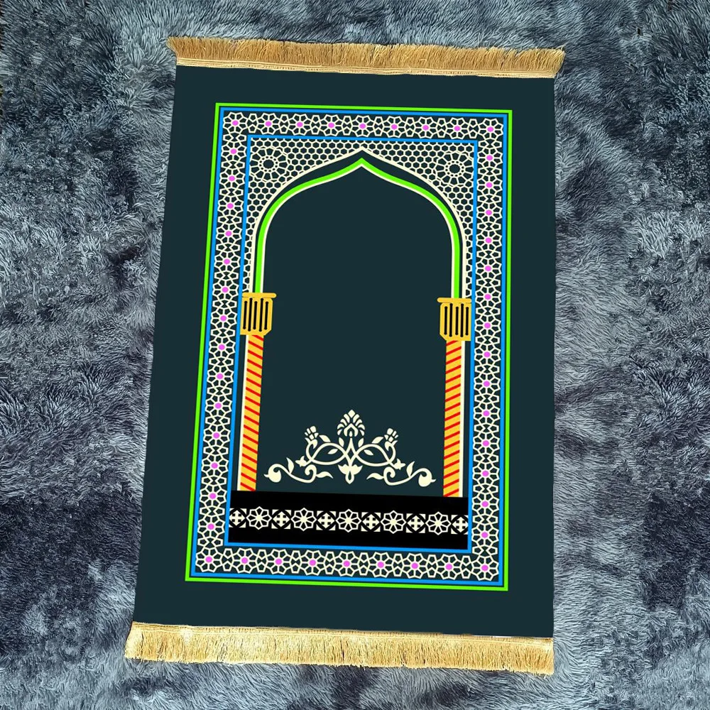 Wholesales Factory Low Price Mosque Carpet Prayer Mat For Muslim ...