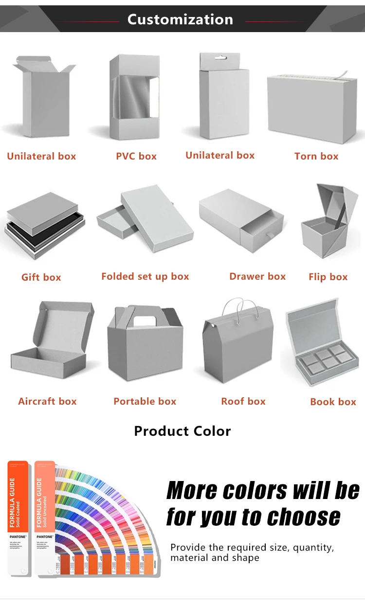 Manufacturer Large Color Printed Cardboard Box Mailing Apparel Box ...