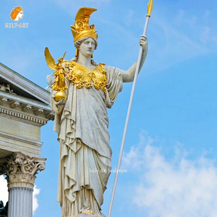 Athena Goddess Of War Statue