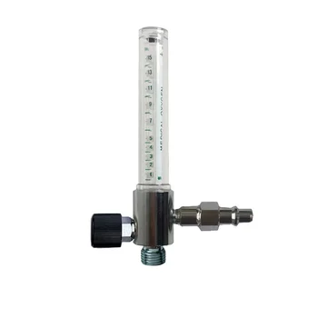 Flow 0-15l Medical Oxygen Flowmeter For Hospital Oxygen Wall Outlet ...