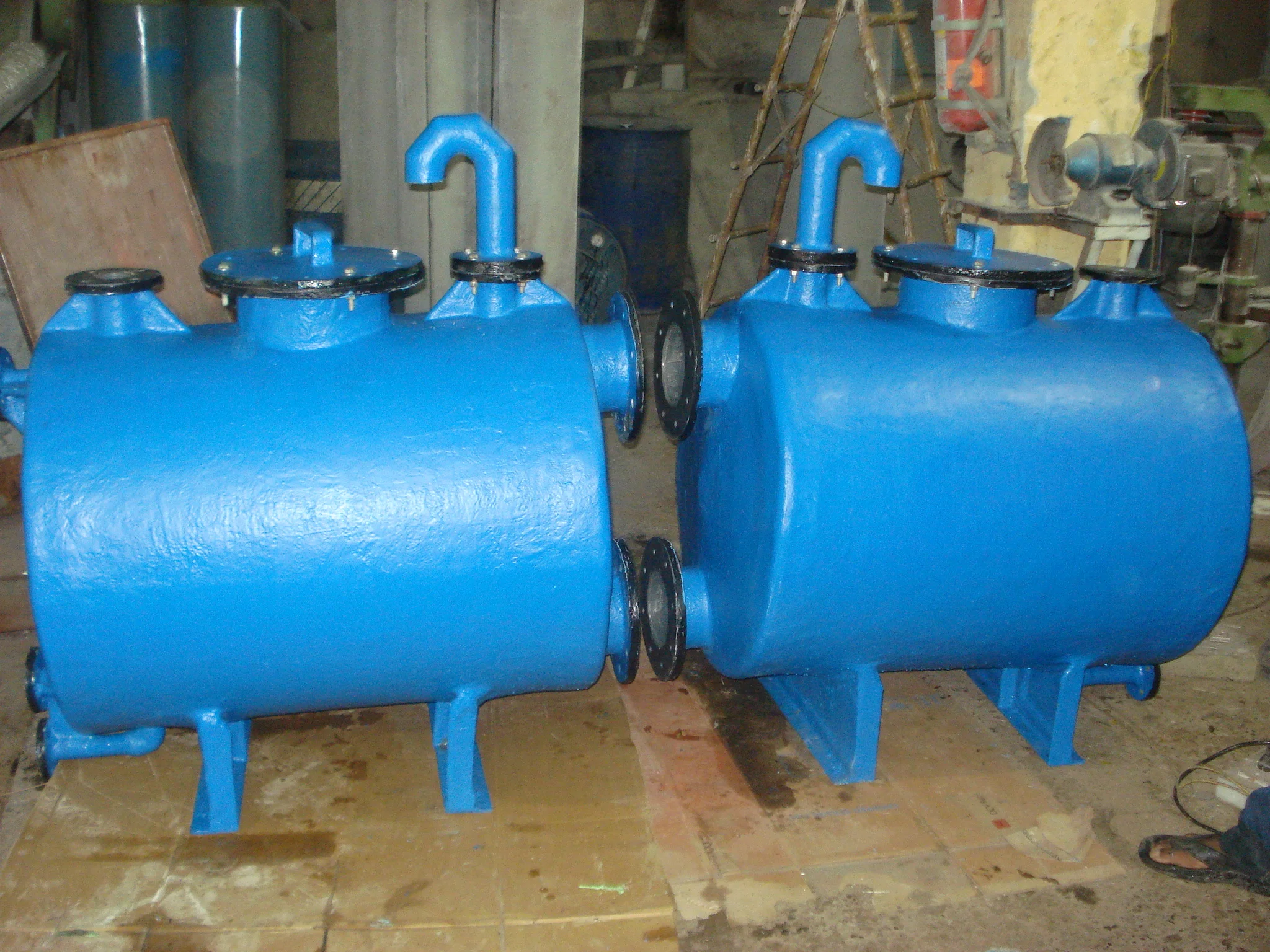 Frp Grp Fiberglass Horizontal Storage Tank Water Oil Storage Container ...