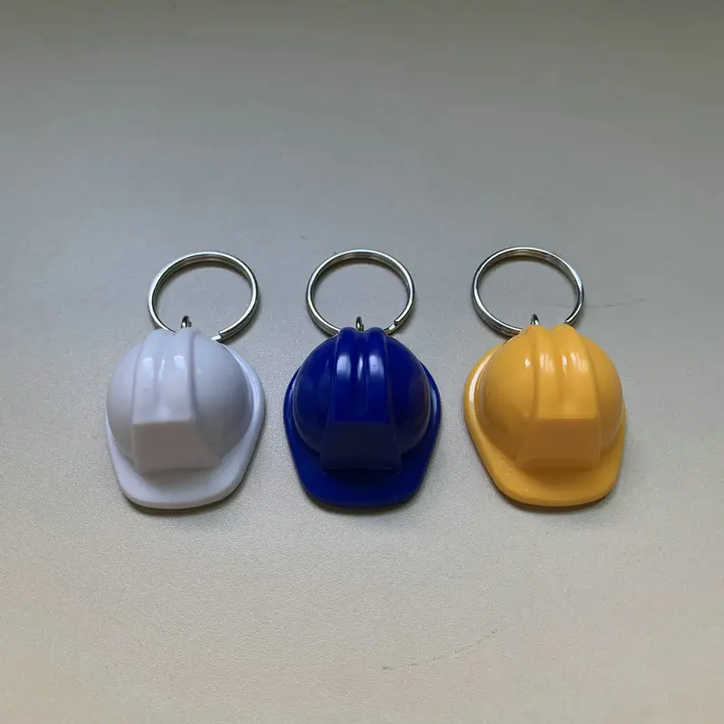 Promotional Gift Construction Party Favors Small Hat With Key Chain ...